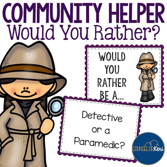 Community Helper Would You Rather? Game for Career Education - School ...