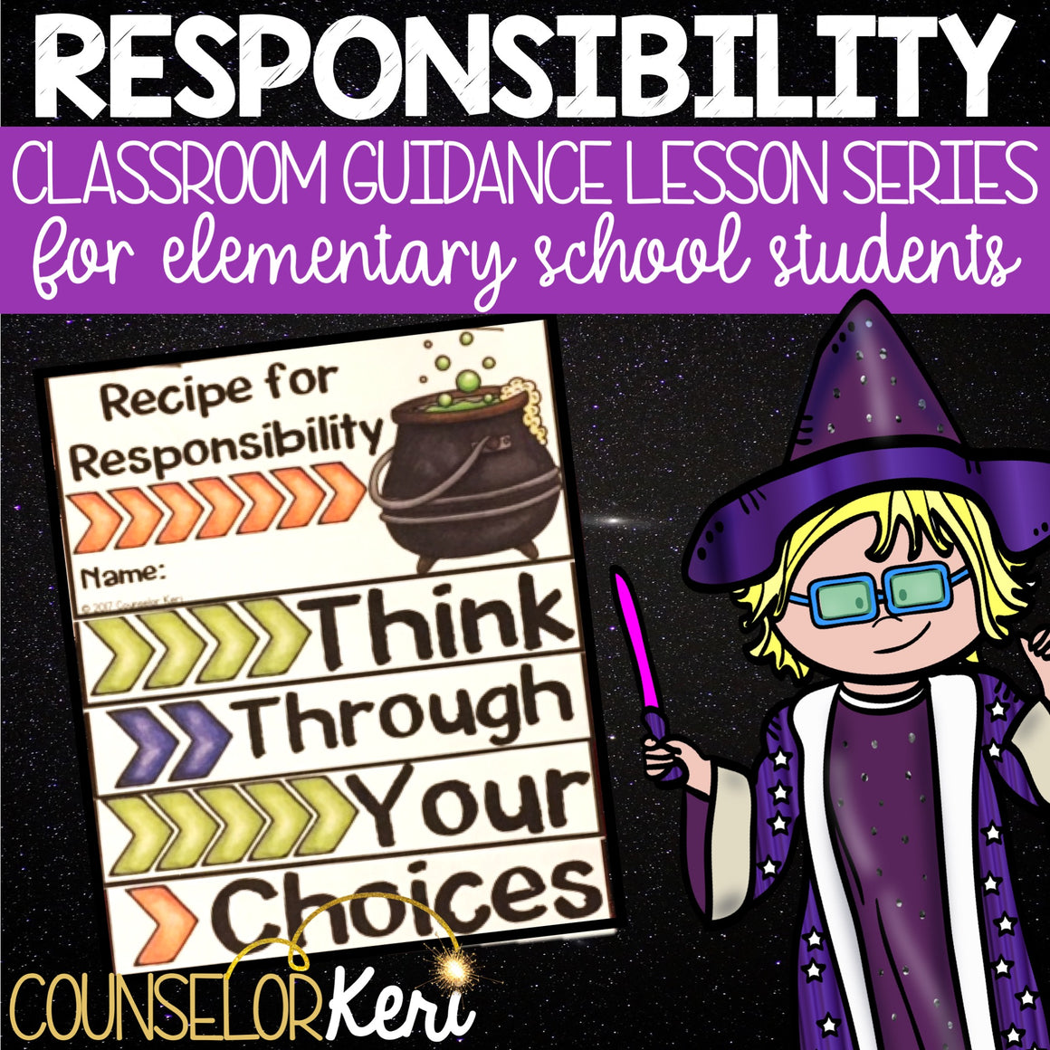 Responsibility Classroom Guidance Lesson for Elementary School Counsel ...