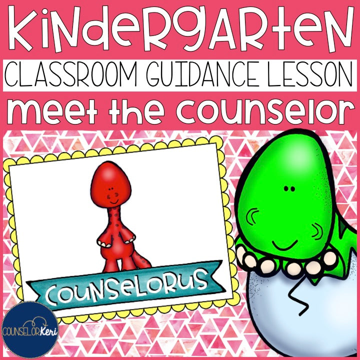 Meet the School Counselor Classroom Guidance Lesson for Early Elementa ...