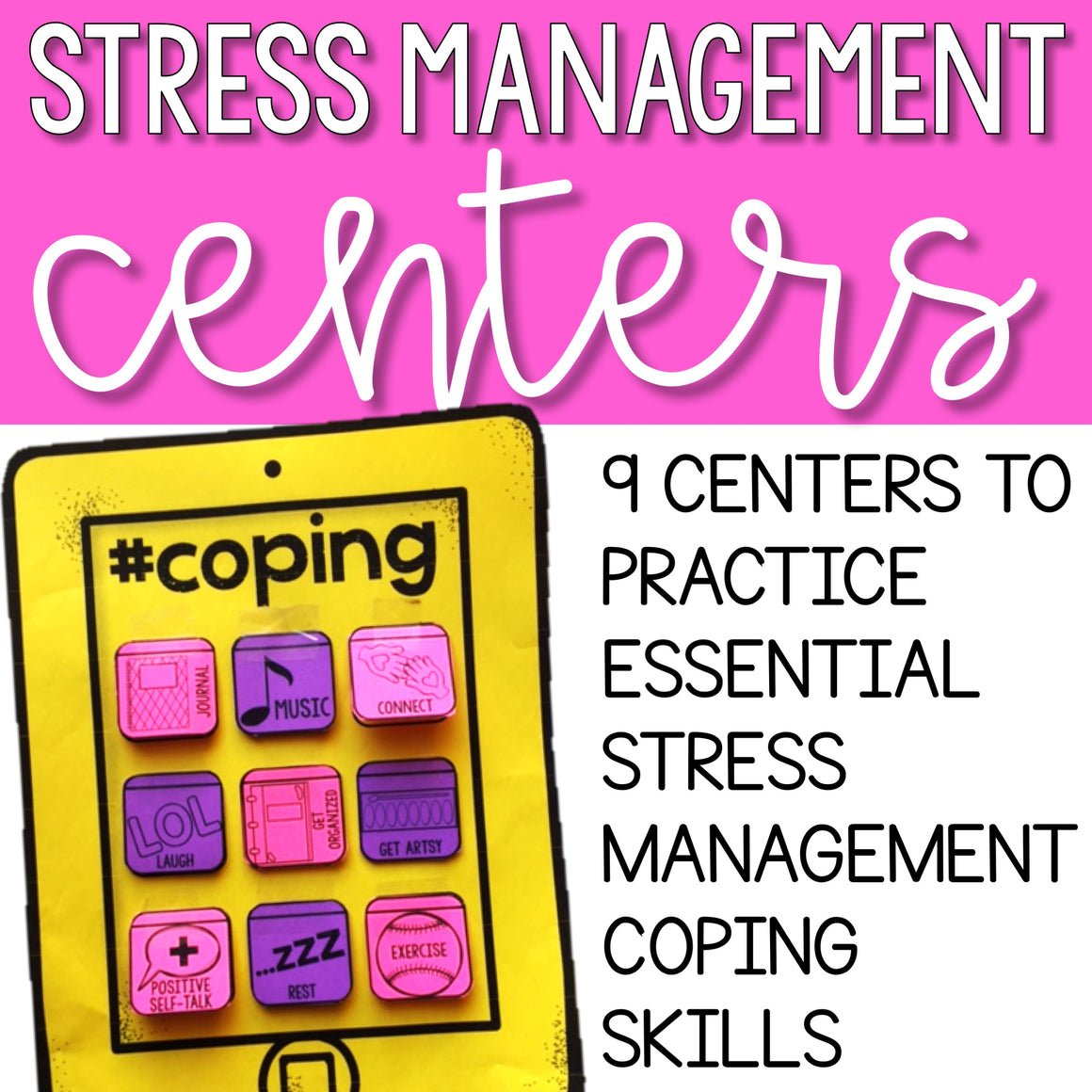 Stress Management/Coping Skills Classroom Guidance Lesson for School C ...