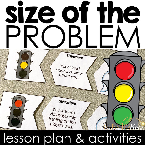 Size of the Problem Classroom Guidance Lesson for School Counseling ...