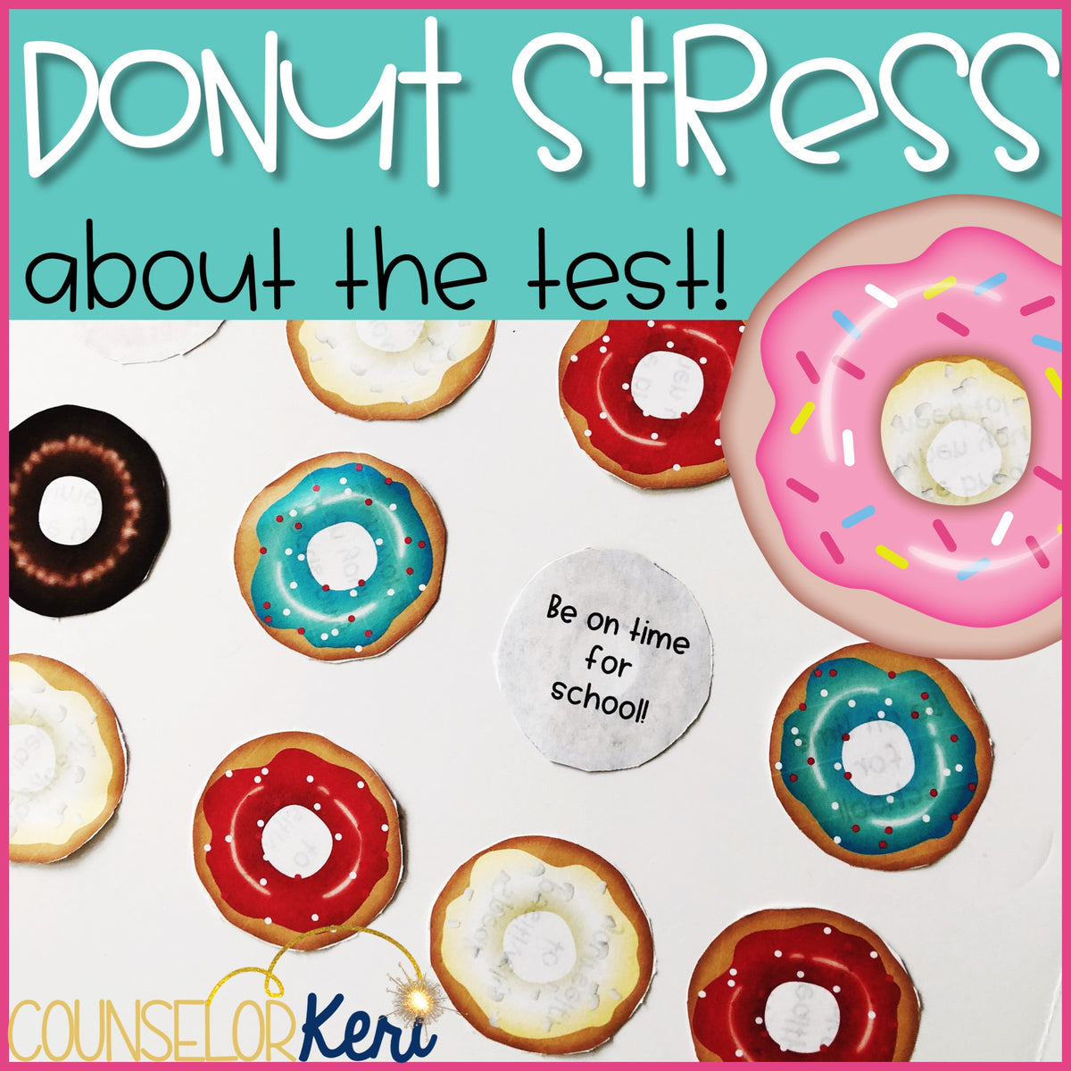 Test Prep Strategies Classroom Guidance Lesson & Bulletin Board ...