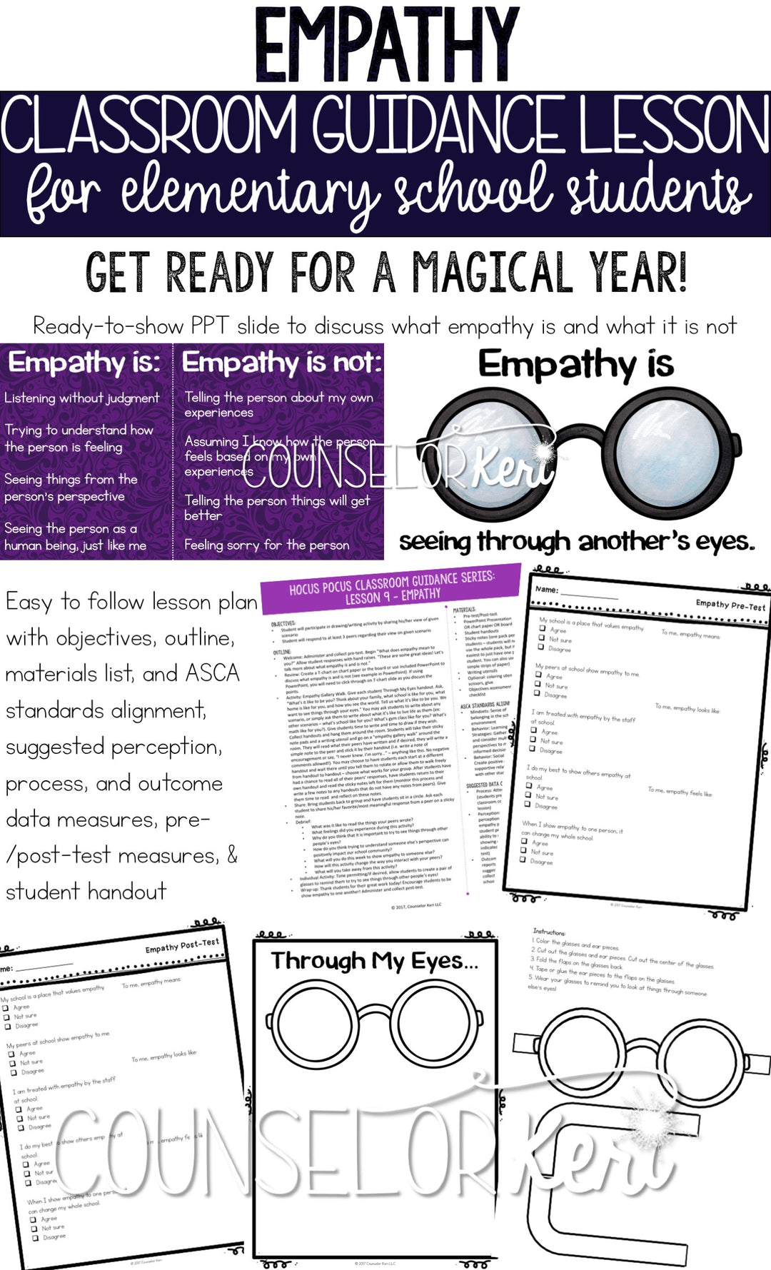 Empathy Classroom Guidance Lesson for Elementary School Counseling ...
