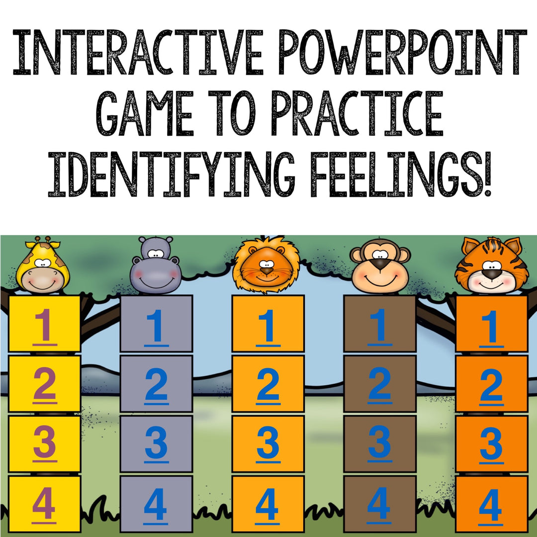 Identifying Feelings Classroom Guidance Lesson for Early Elementary/Pr ...