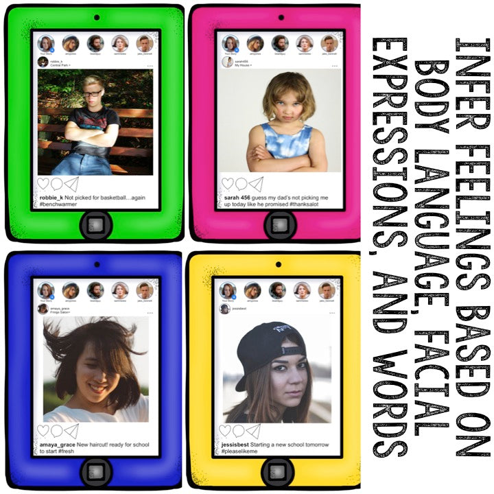 Inferring Emotions/Feelings Classroom Guidance Lesson for School Couns ...