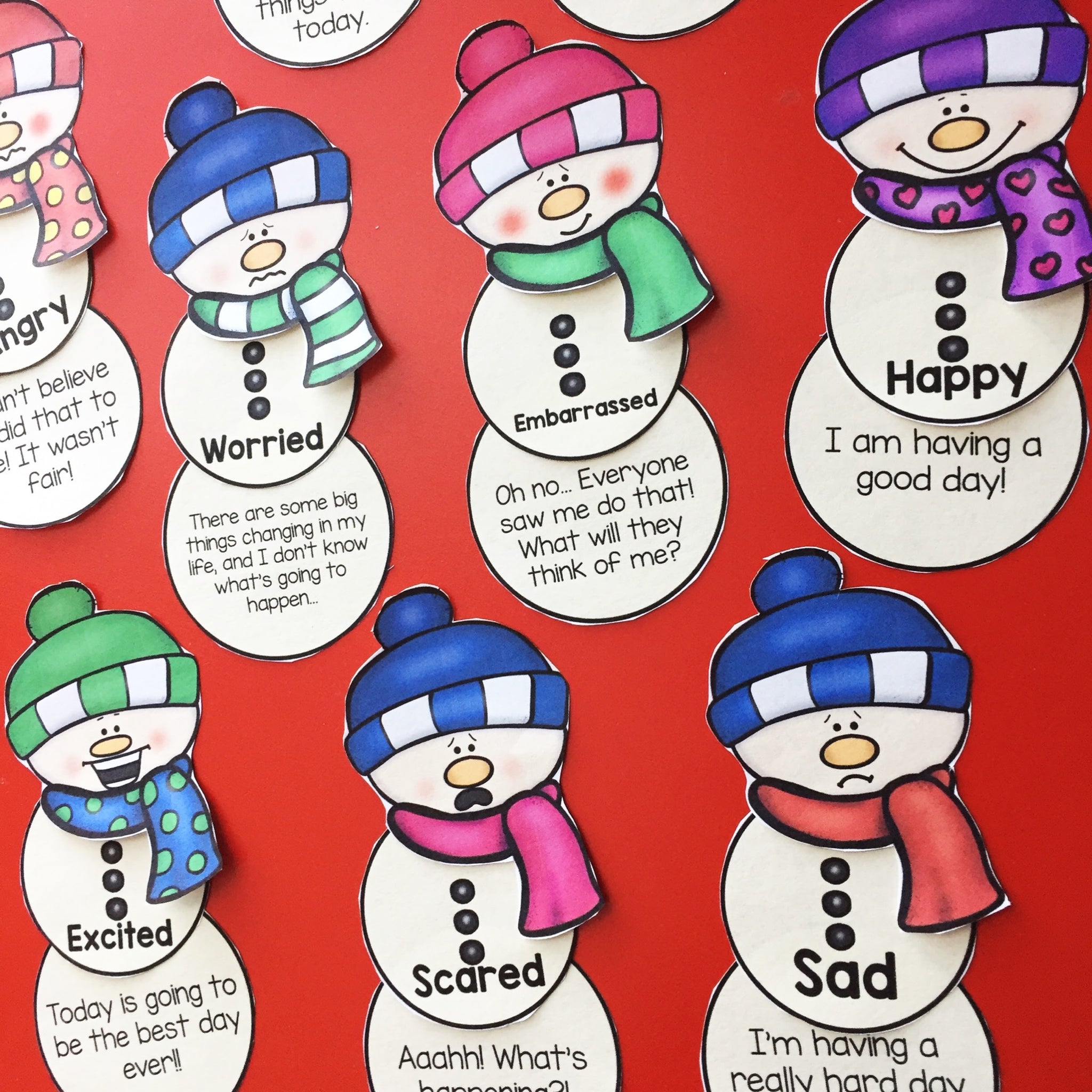Feelings and Emotions Activity for Winter or Christmas – Counselor Keri