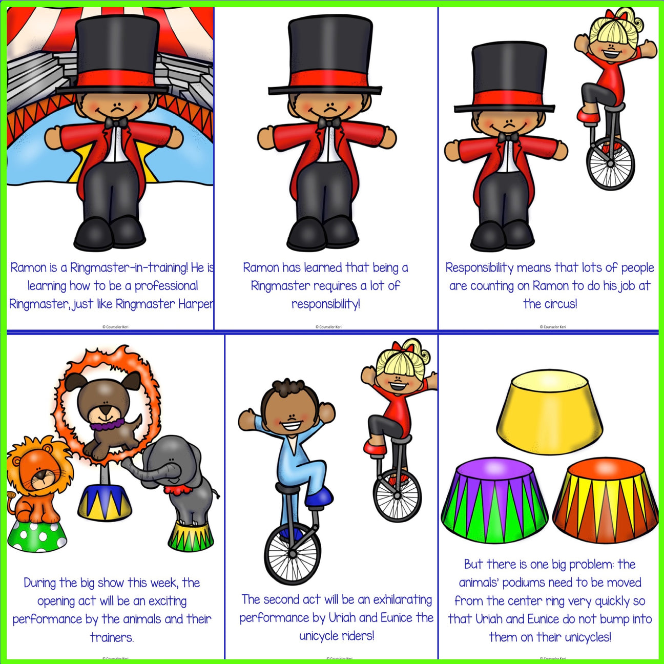 Responsibility Classroom Guidance Lesson for Pre-K and Kindergarten Co ...