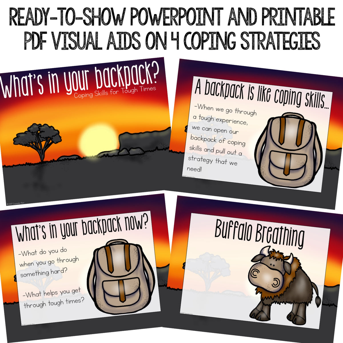 Coping Skills Classroom Guidance Lesson for Early Elementary School Co ...