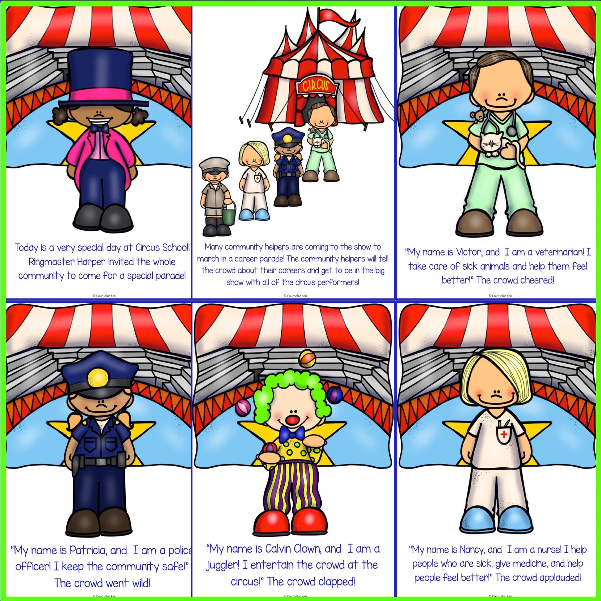 Career Education Classroom Guidance Lesson for Pre-K and Kindergarten ...