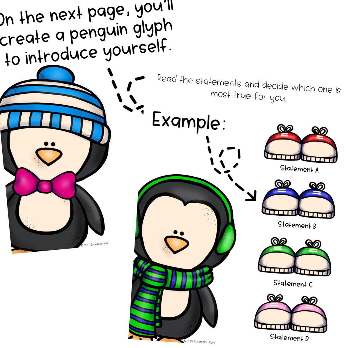 Get to Know You Glyph Digital Activity for Elementary School Counselin ...