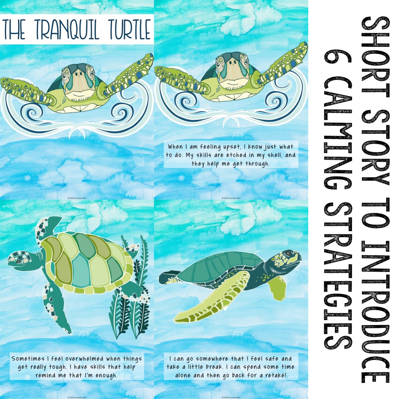 Calming Strategies Classroom Guidance Lesson for Teaching Coping Skill ...