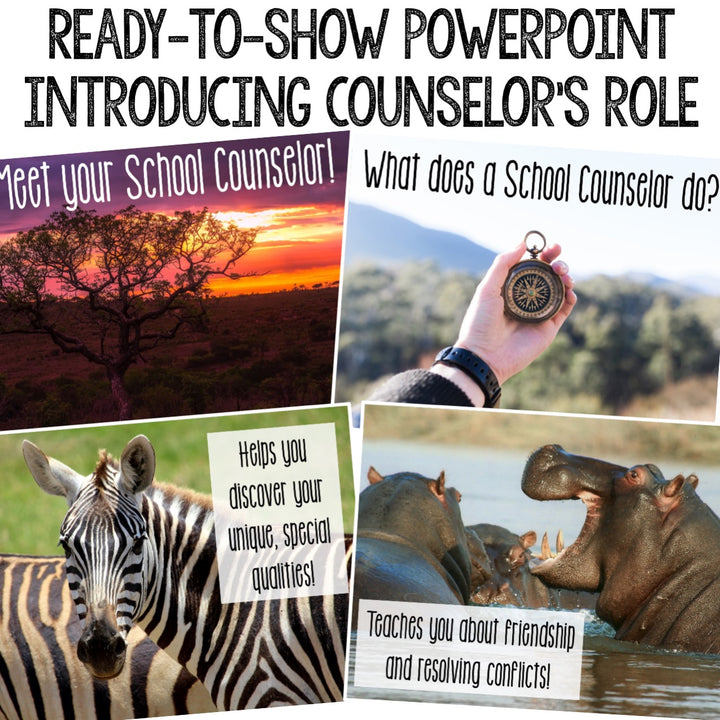 Meet the School Counselor Classroom Guidance Lesson for Early Elementa ...