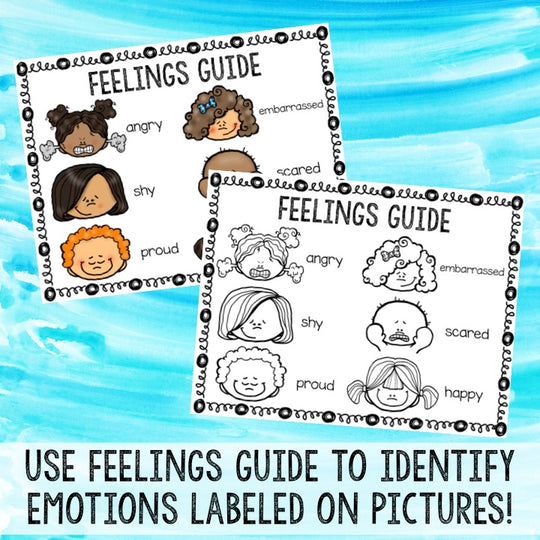 Easter and Spring Color by Feeling Printables - Emotions - School Coun ...