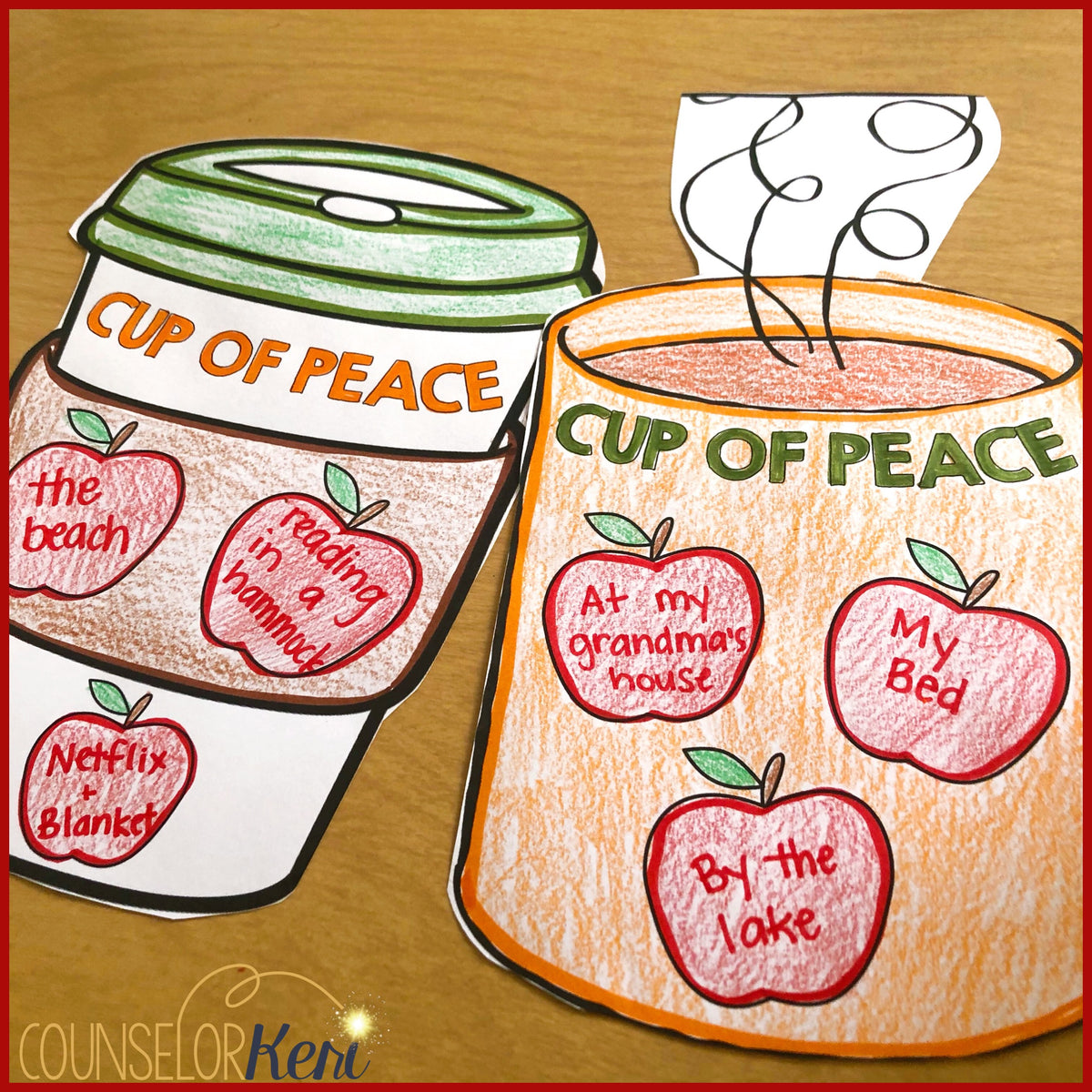 Fall Mindfulness Activity and Fall Craft: Finding Peace Mindfulness Ex ...