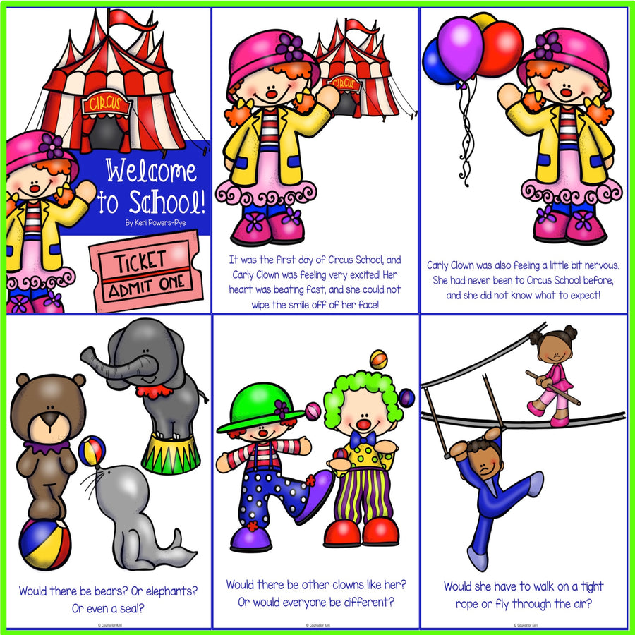 Classroom Guidance Lesson: Welcome to School - Pre-K and Kindergarten ...