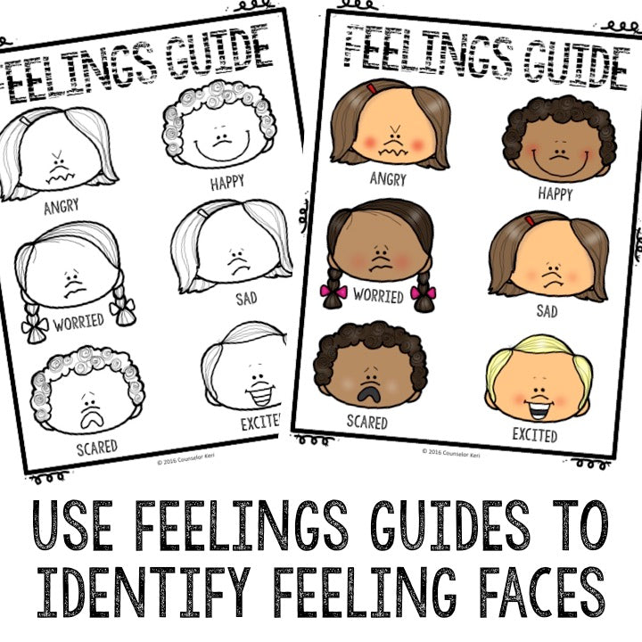 Halloween Color-by-Feeling Printables - Elementary School Counseling ...