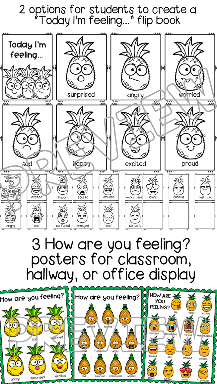 Identifying Feelings Classroom Guidance Lesson For Early