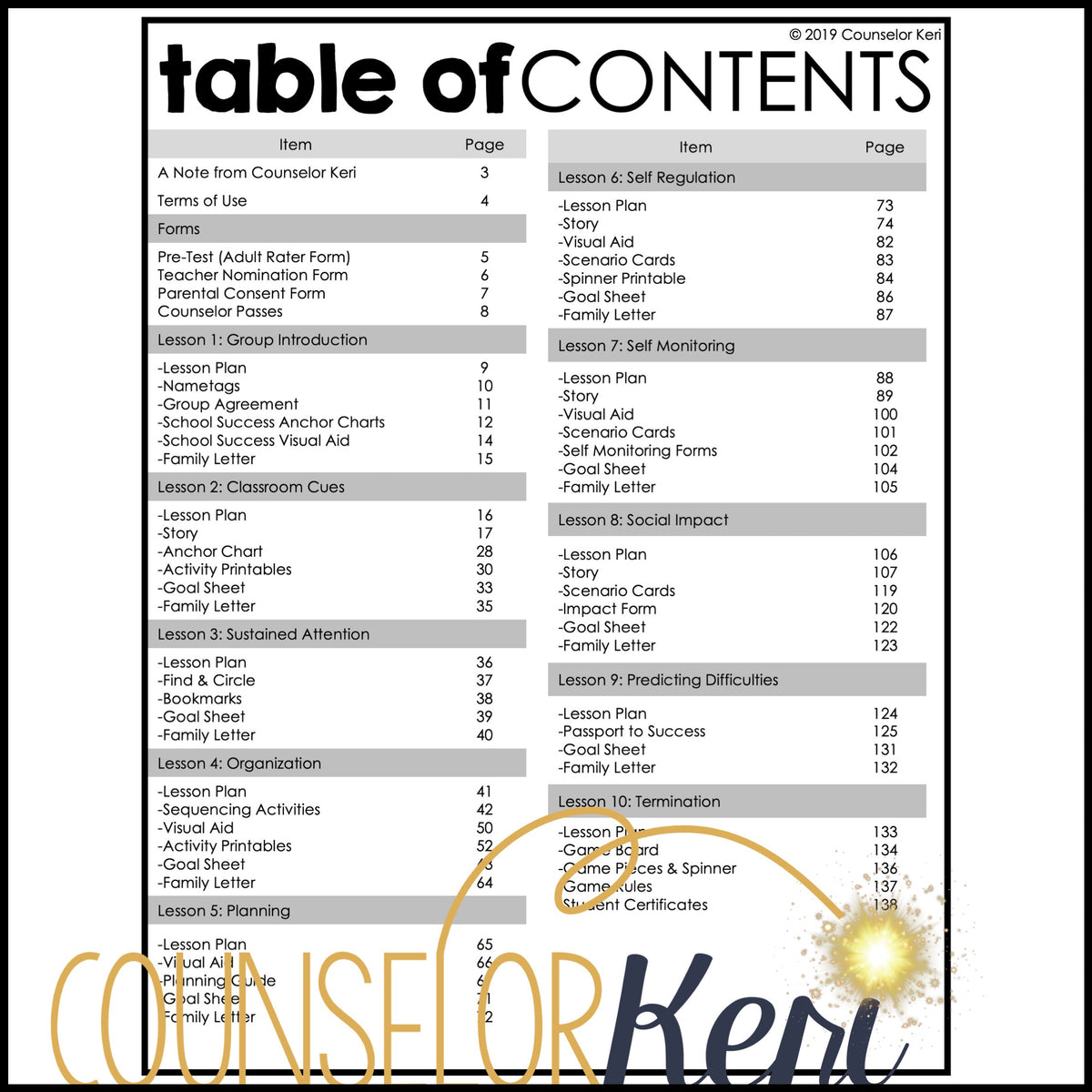 School Success Skills Group: Academic Success Activities for Group Cou ...