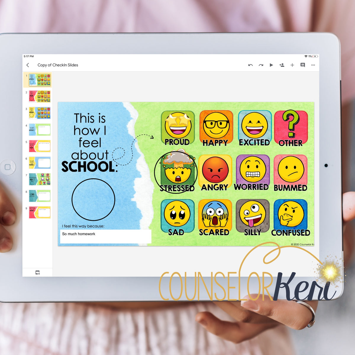School Counseling Check In Digital Activity Distance Learning ...