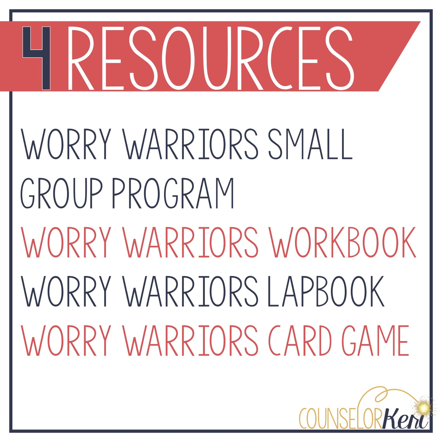 Worry Warriors Bundle: 5 Resources to Help Kids Manage Worries ...
