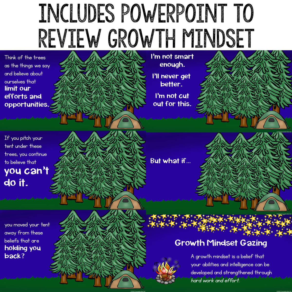 Growth Mindset Classroom Guidance Lesson for Elementary School Counsel ...