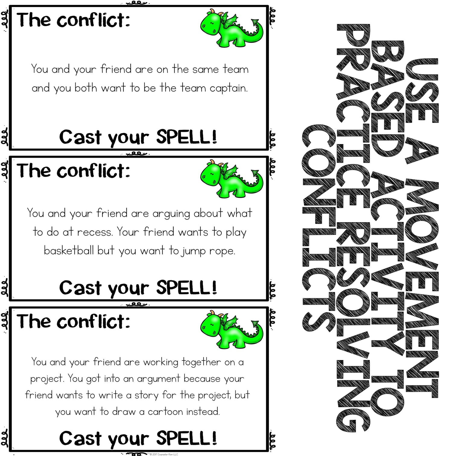 Conflict Resolution Classroom Guidance Lesson for Elementary School Co ...