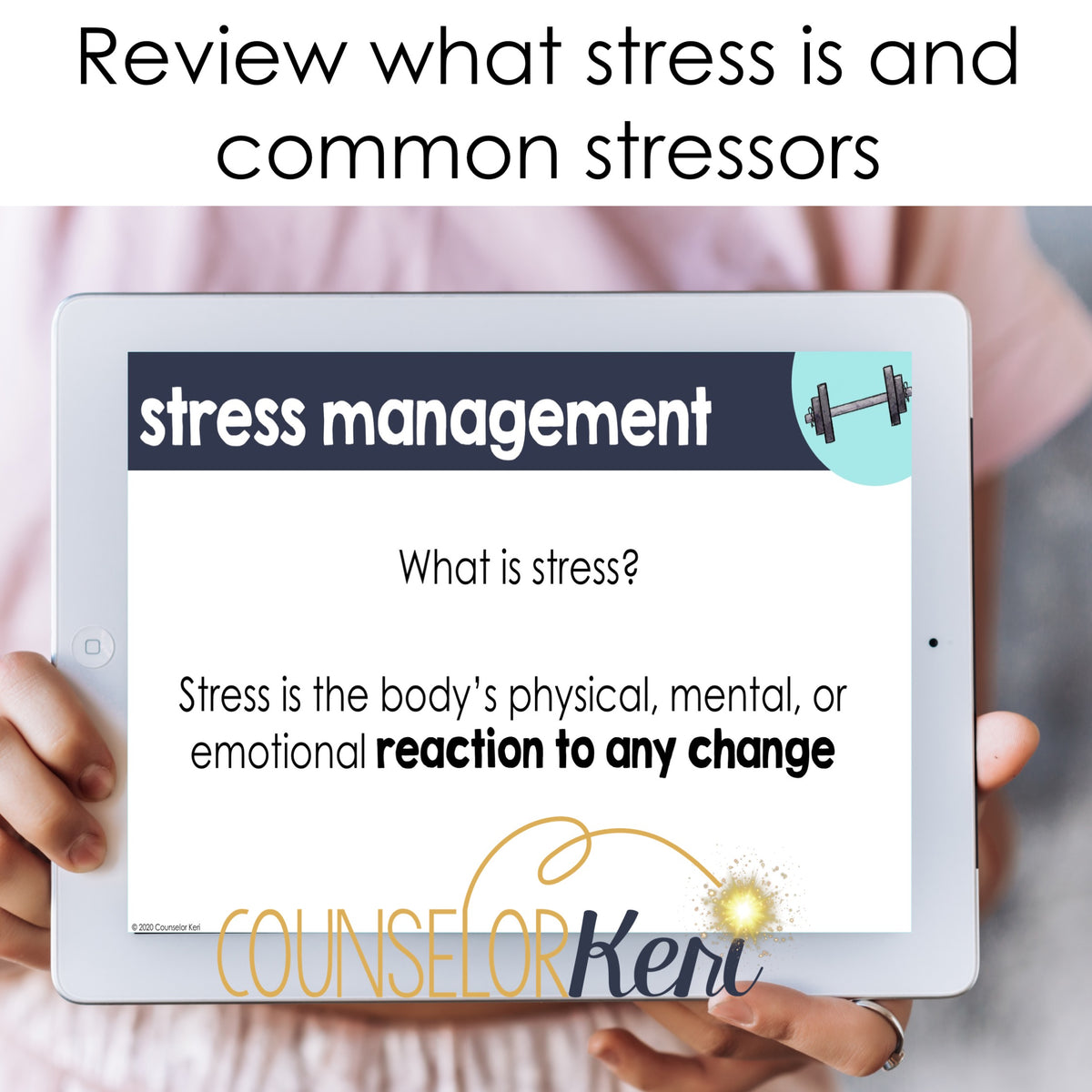 Stress Management Digital Activity for Google Classroom Distance Learn ...