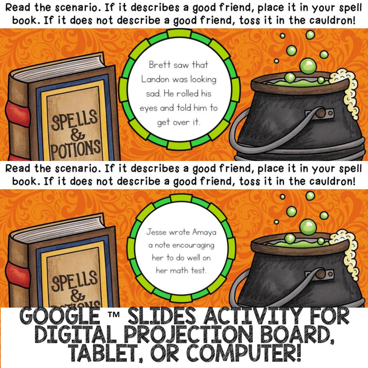 Friendship Activity Classroom Guidance Lesson with Digital/Paperless A ...