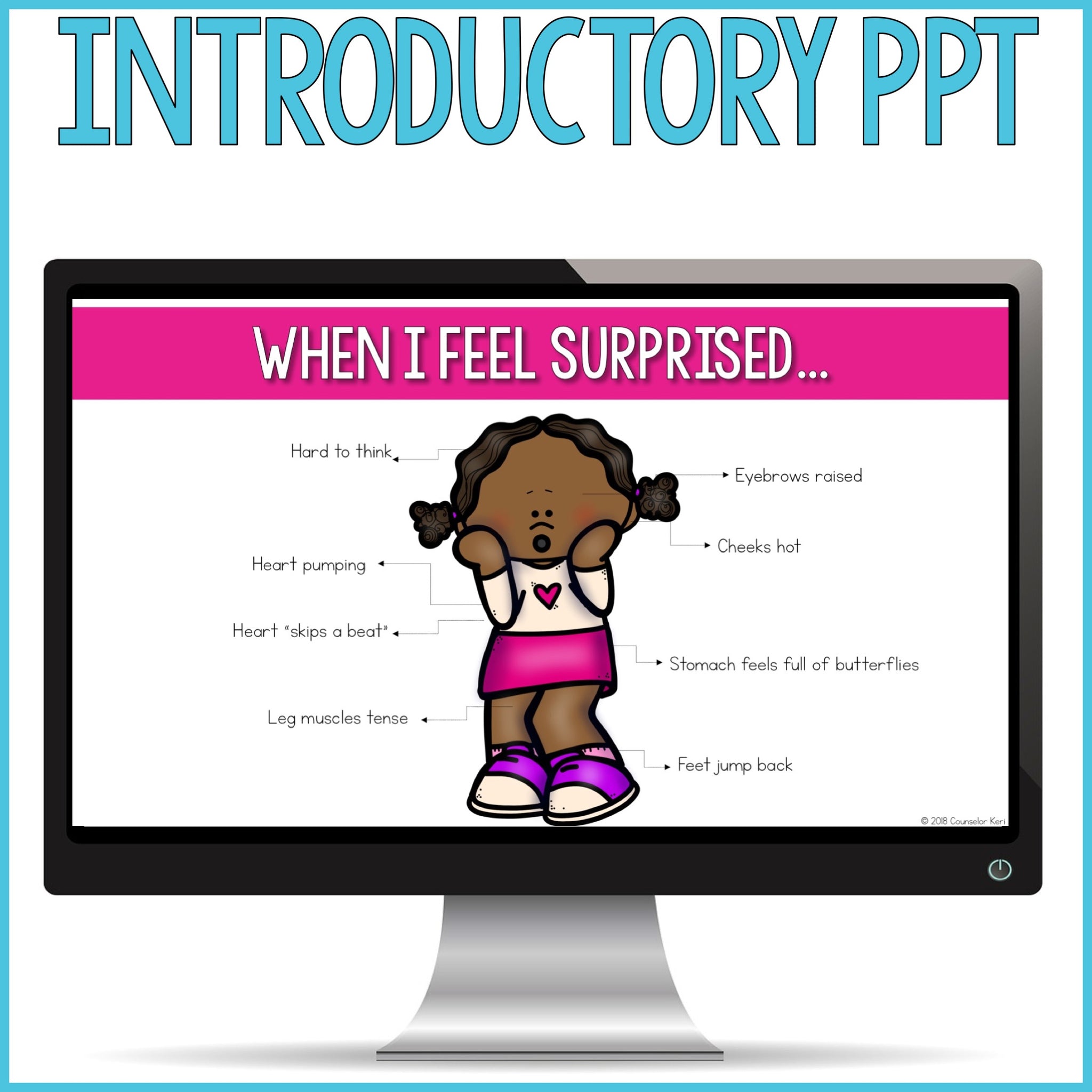 Recognizing Emotions Activity Classroom Guidance Lesson for School Cou ...
