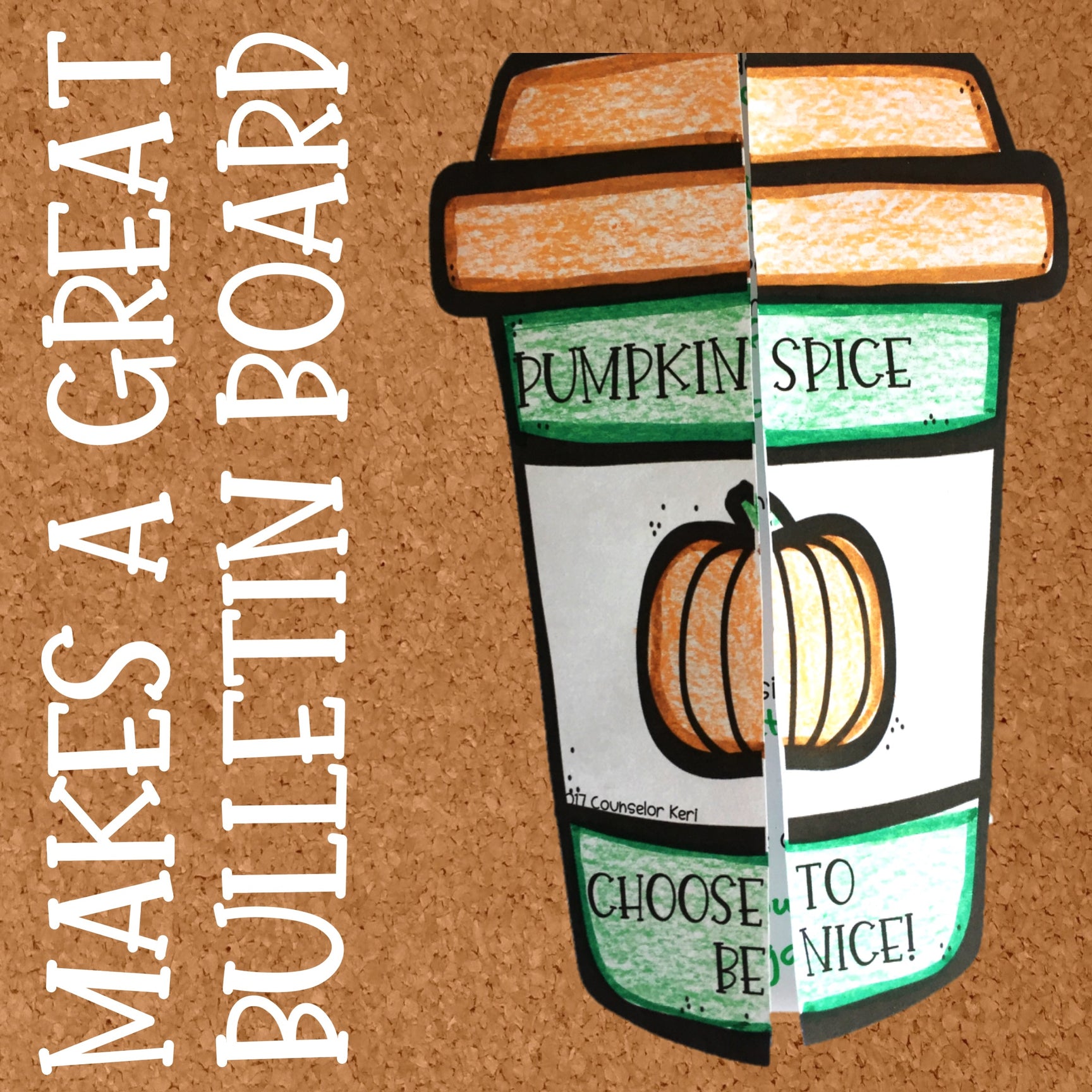 Pumpkin Spice Fall Kindness Activity for Elementary School Counseling ...