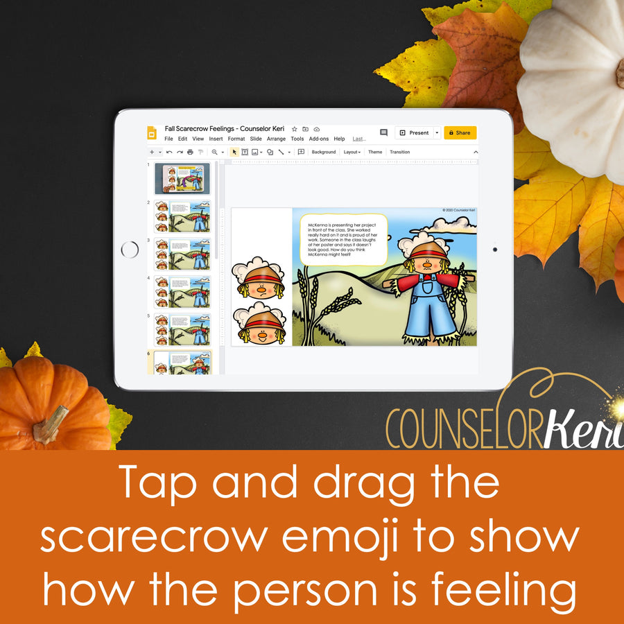 Fall Feelings Digital Activity Distance Learning for School Counseling ...