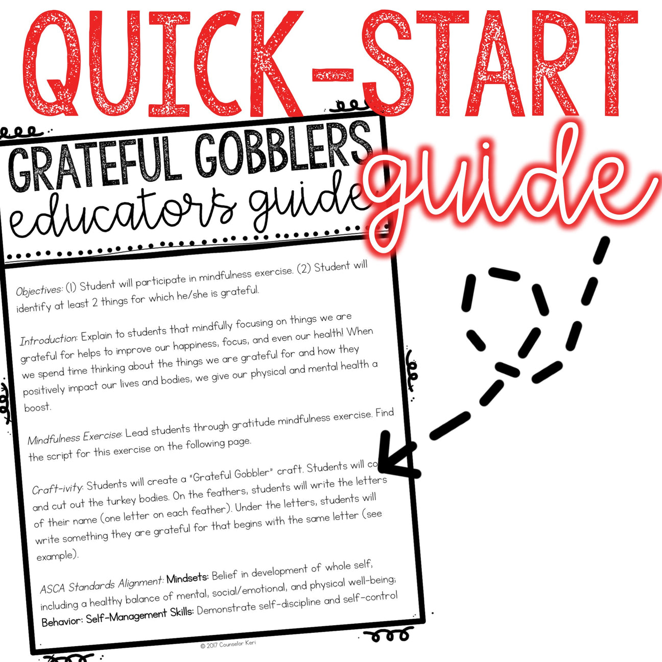 Thanksgiving Mindfulness Exercise and Thanksgiving Gratitude Craft ...