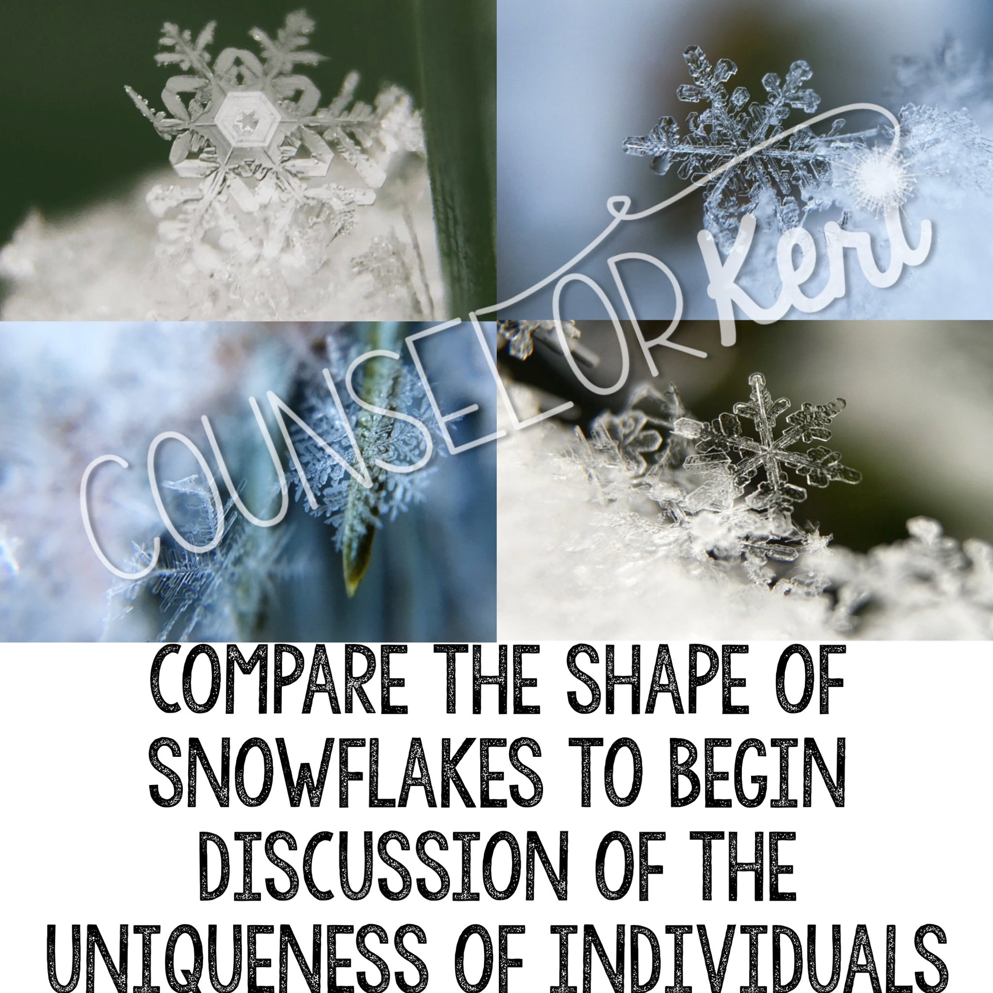 Winter Self Esteem Classroom Guidance Lesson & Self Esteem Activity ...