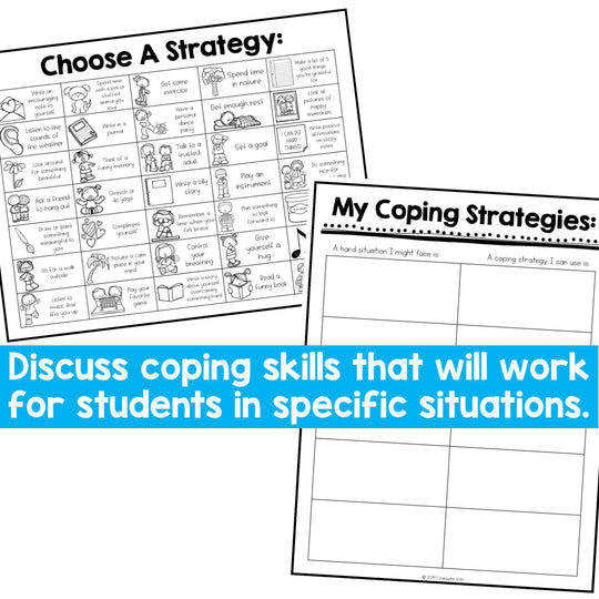 Color by Coping Skills Halloween Counseling Activity – Counselor Keri