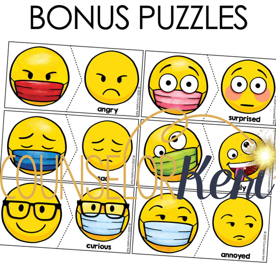 Feelings Activity Counseling Classroom Guidance Lesson Emotions with M ...